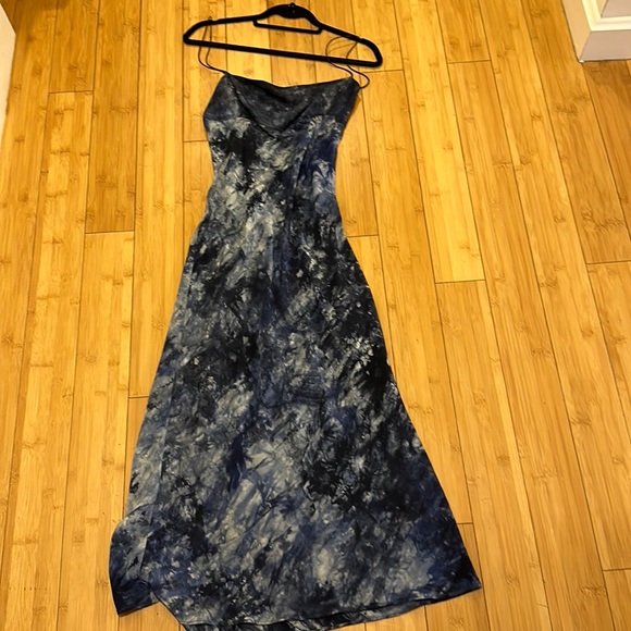 Dresses | Silk Tie Dye Slip Dress | Poshmark